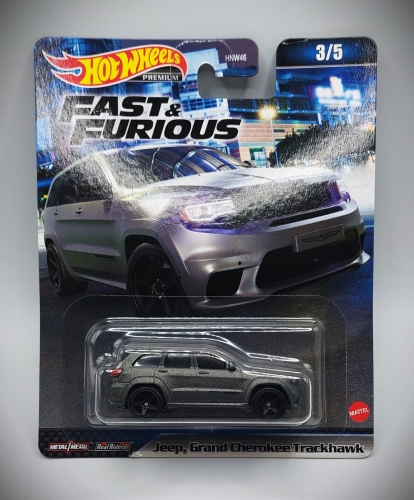 FAST&FURIOUS JEEP GRAND CHEROKEE TRACKHAWK Mini Garaż
